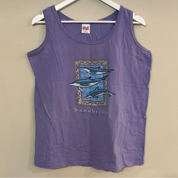 Vintage | Tops | Vintage Anvil Sandbridge Virginia Tank Top | Poshmark